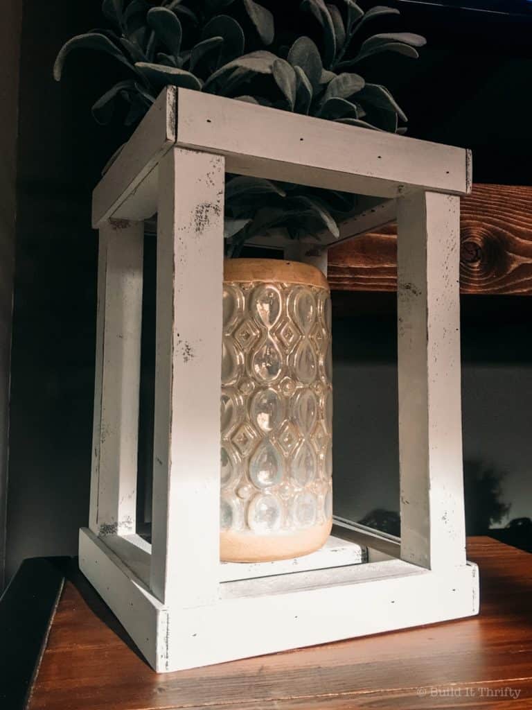 Rustic Wood Lantern DIY Small Woodworking Project - Build It Thrifty