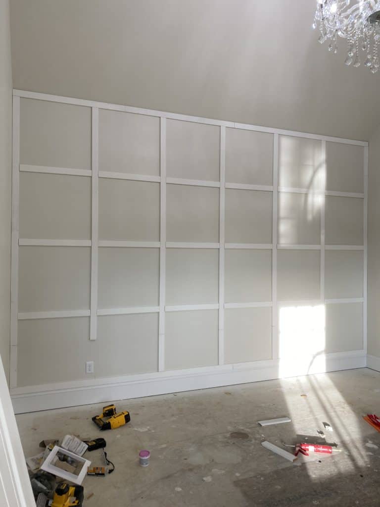 How to Create a Grid Wall - Build It Thrifty